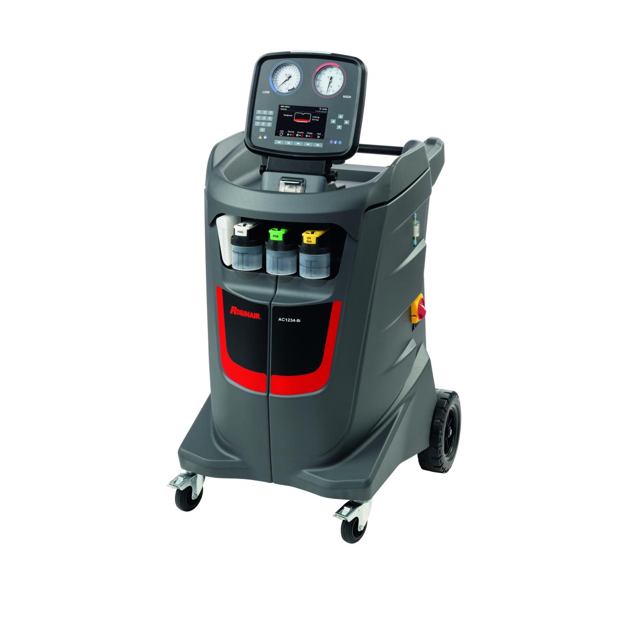 AC1234-8i Fully automatic A/C service unit for R1234yf with refrigerant ...